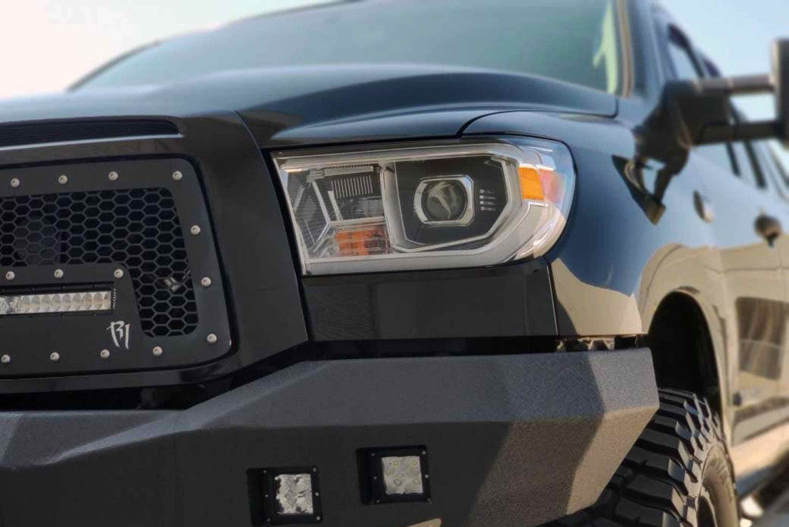2007-2013 Toyota Tundra ALPHAREX Headlights Colormatched – MidsouthLED