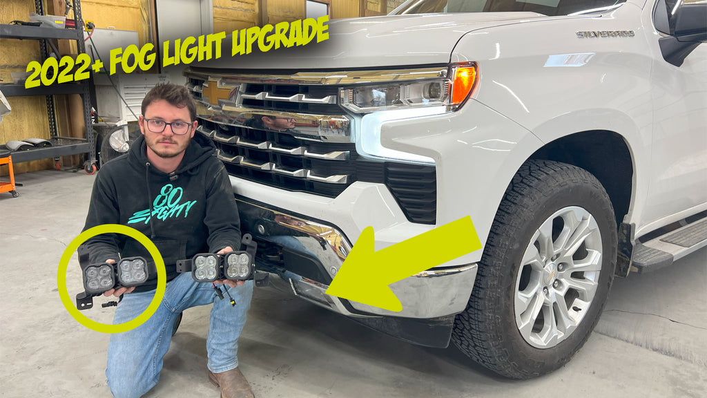 2022-2025 Chevrolet Silverado 1500 Fog Light Upgrade – MidsouthLED