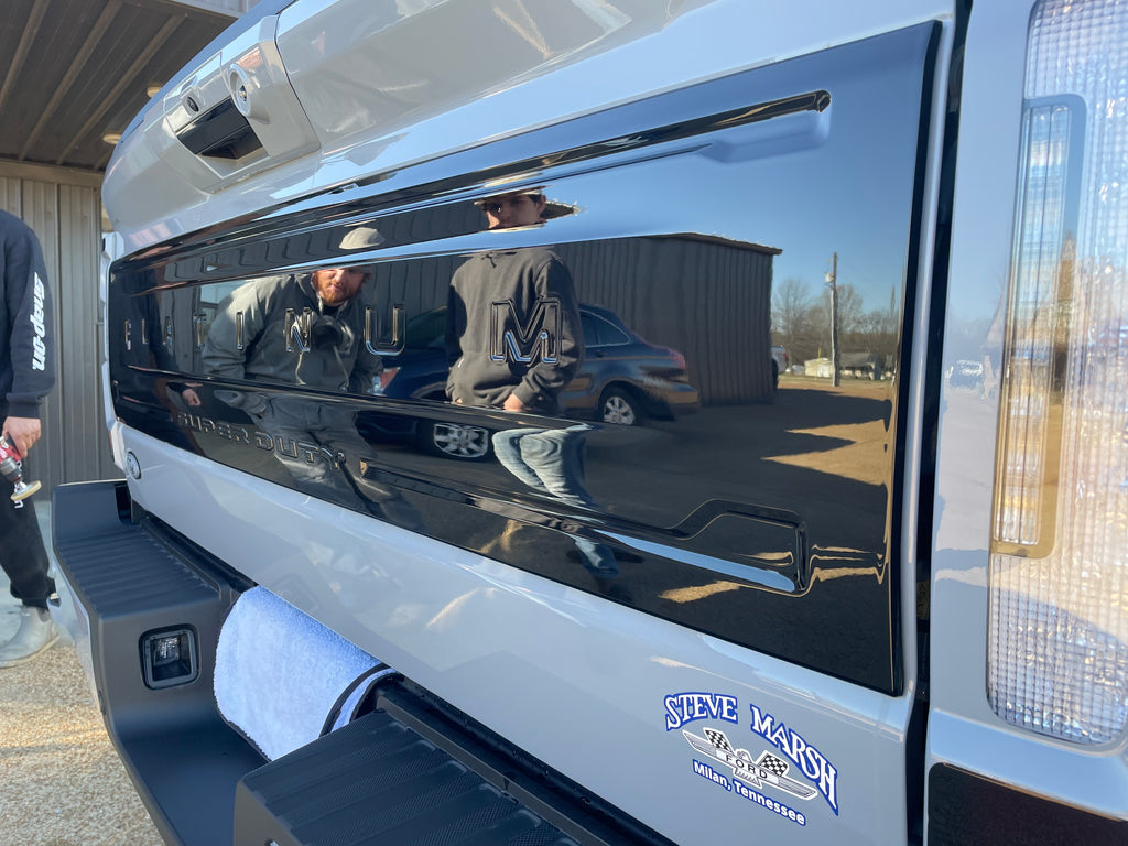 2017-2025 Ford Superduty Tailgate Appliqué Panel - Platinum, Limited ...