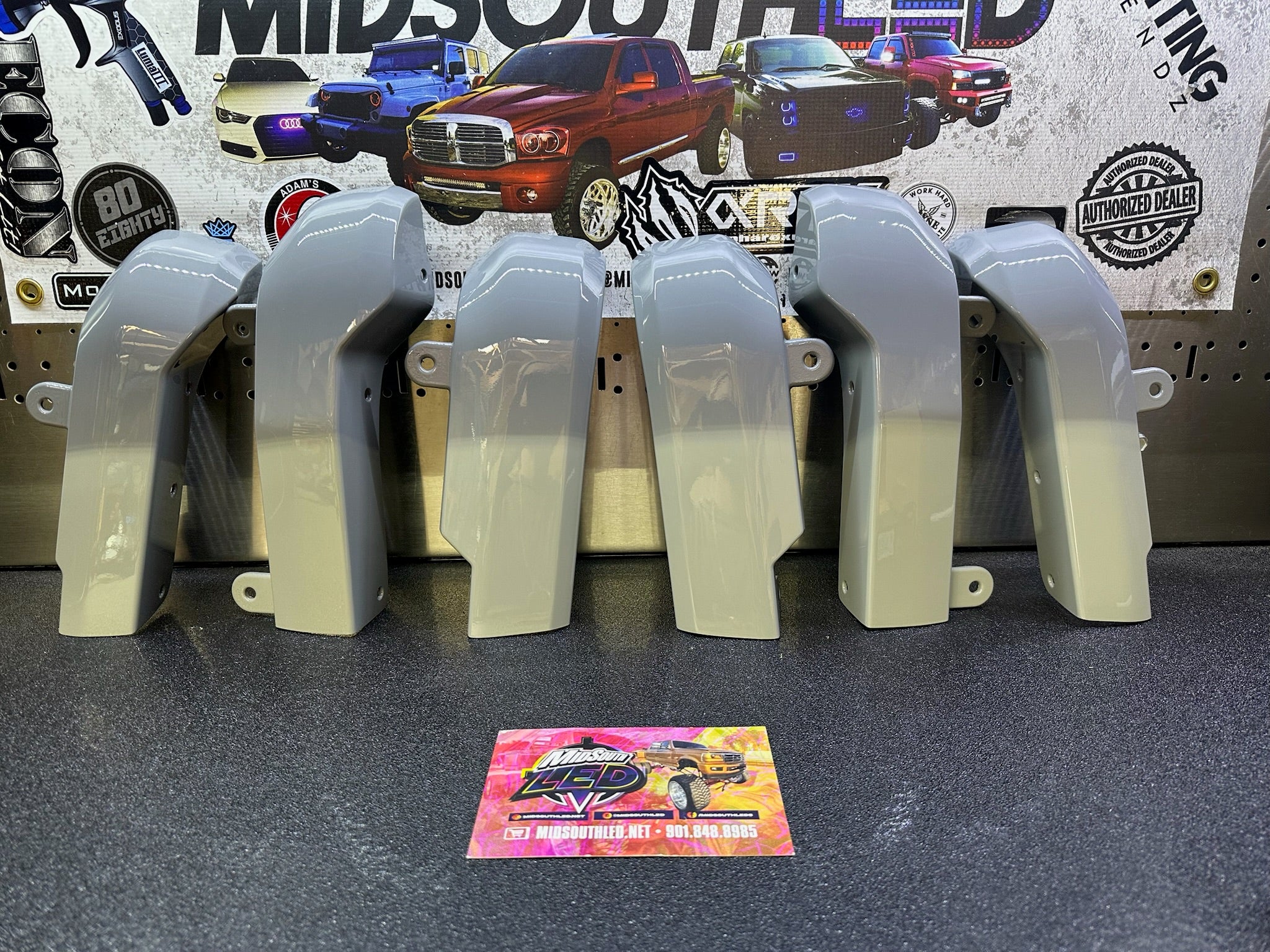 2020-2025 GMC Sierra HD Mud Flap Delete Kit - 6 Piece – MidsouthLED