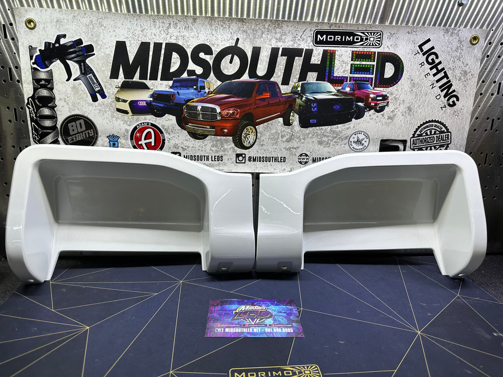 2023+ Ford Superduty Bed Steps Shrouds Colormatched – MidsouthLED