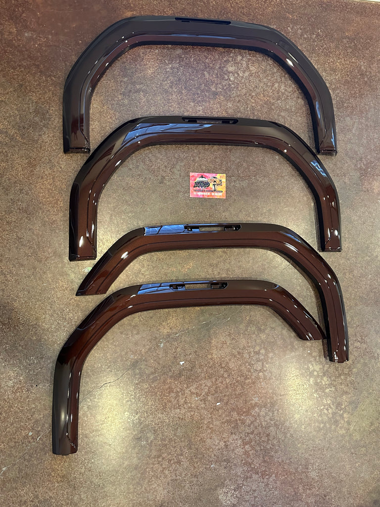 2020-2025 GMC Sierra HD OEM Fender Flares Colormatched – MidsouthLED