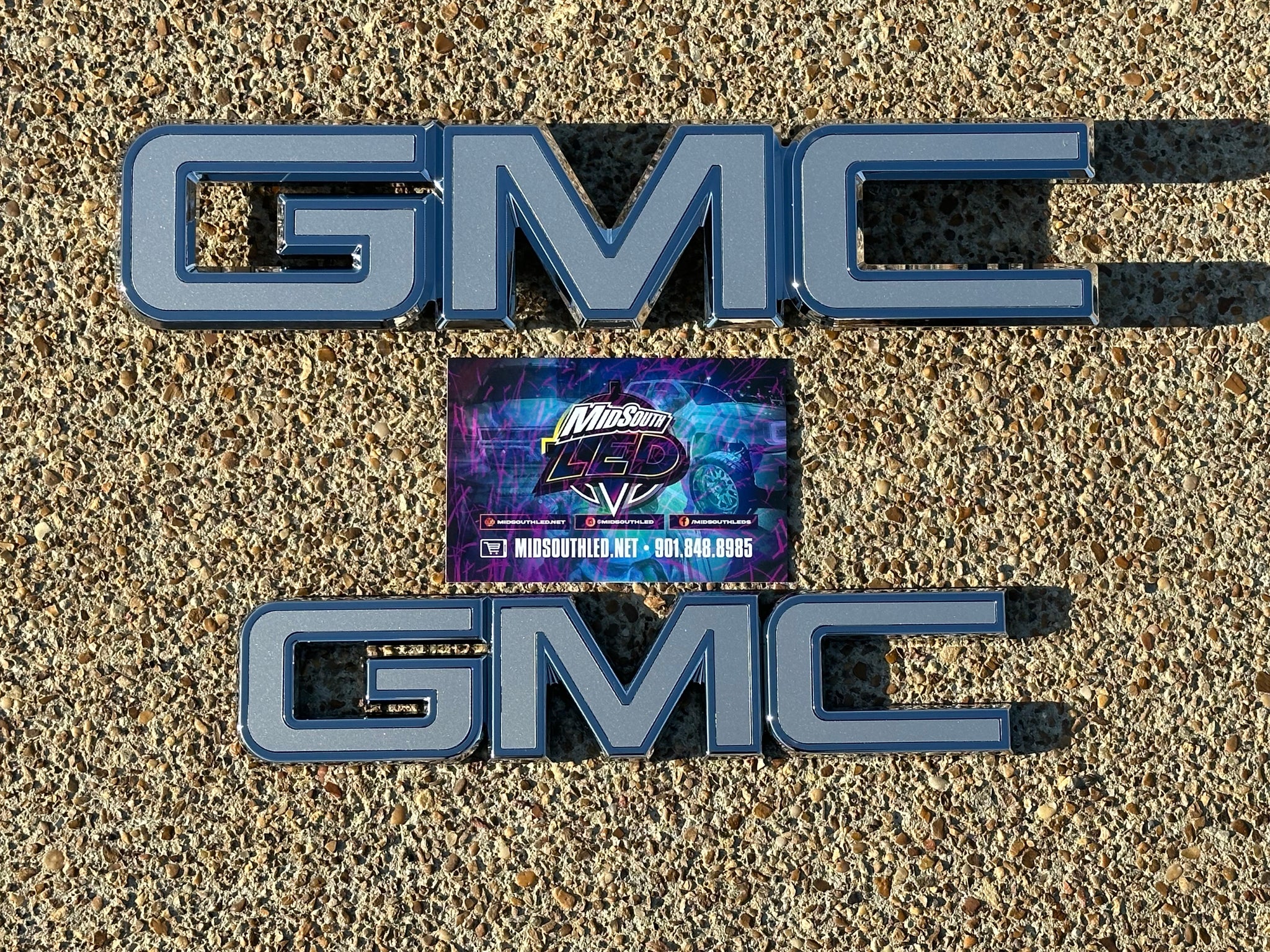 2014-2019 GMC Sierra Emblems Colormatched – MidsouthLED