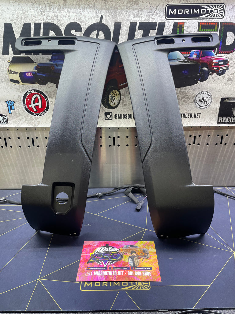 2024+ GMC Front bumper side moldings painted – MidsouthLED