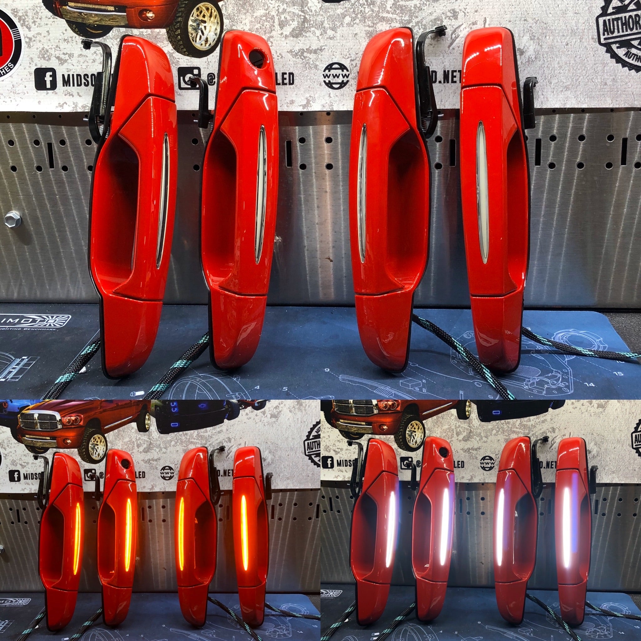 2007-2013 GM Colormatched LED Door Handles – MidsouthLED