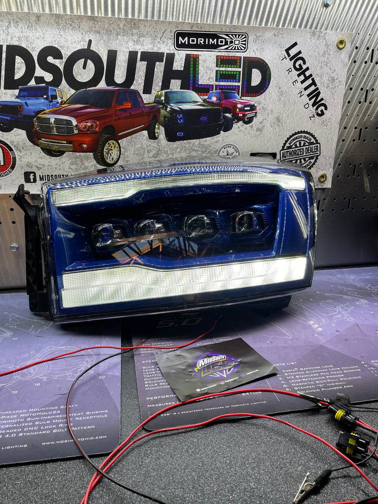 2006-2008 Ram 3rd Gen Alpha Rex Nova Headlights – MidsouthLED