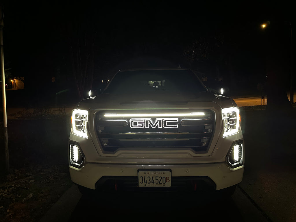 2019-2022 GMC Sierra 1500 AT4 Grille Lights – MidsouthLED